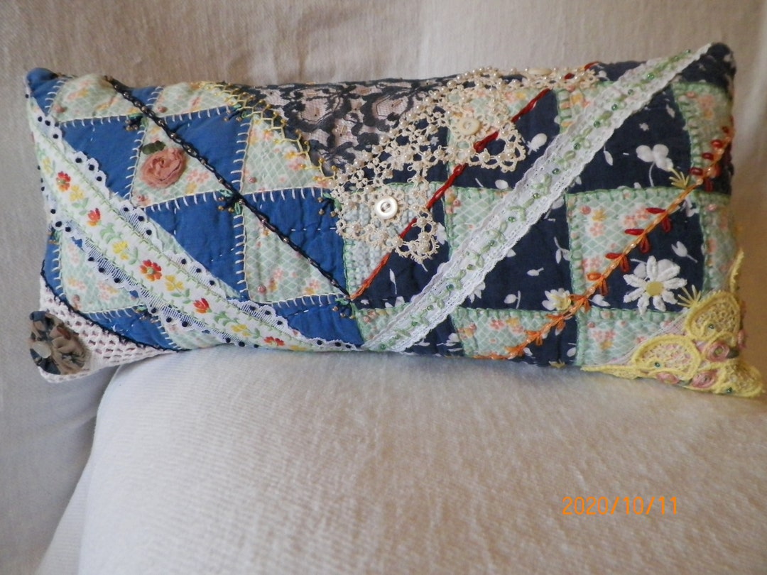Quilt Block Bolster Pillow - Etsy