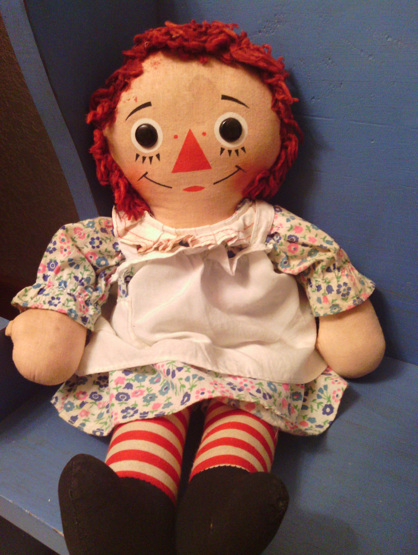 Sale Vintage Raggedy Ann Doll Etsy