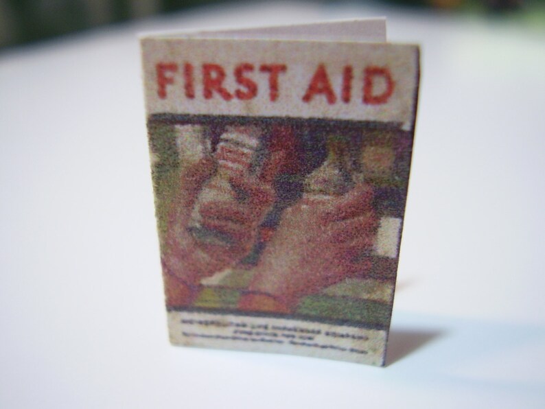 Miniature Vintage First Aid | Etsy