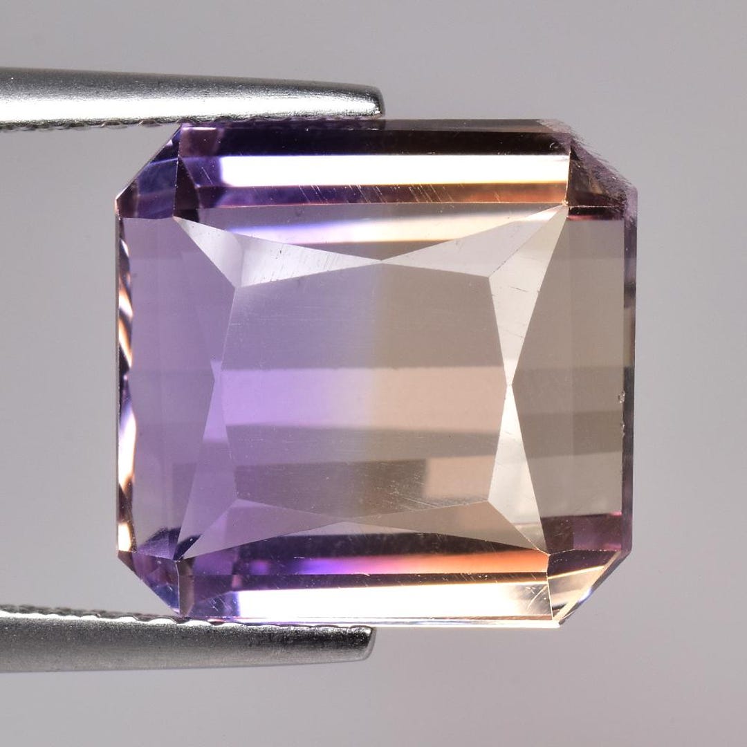 14.01ct Earth Mined 100% Natural Bi Color Ametrine Loose Gemstone - Etsy