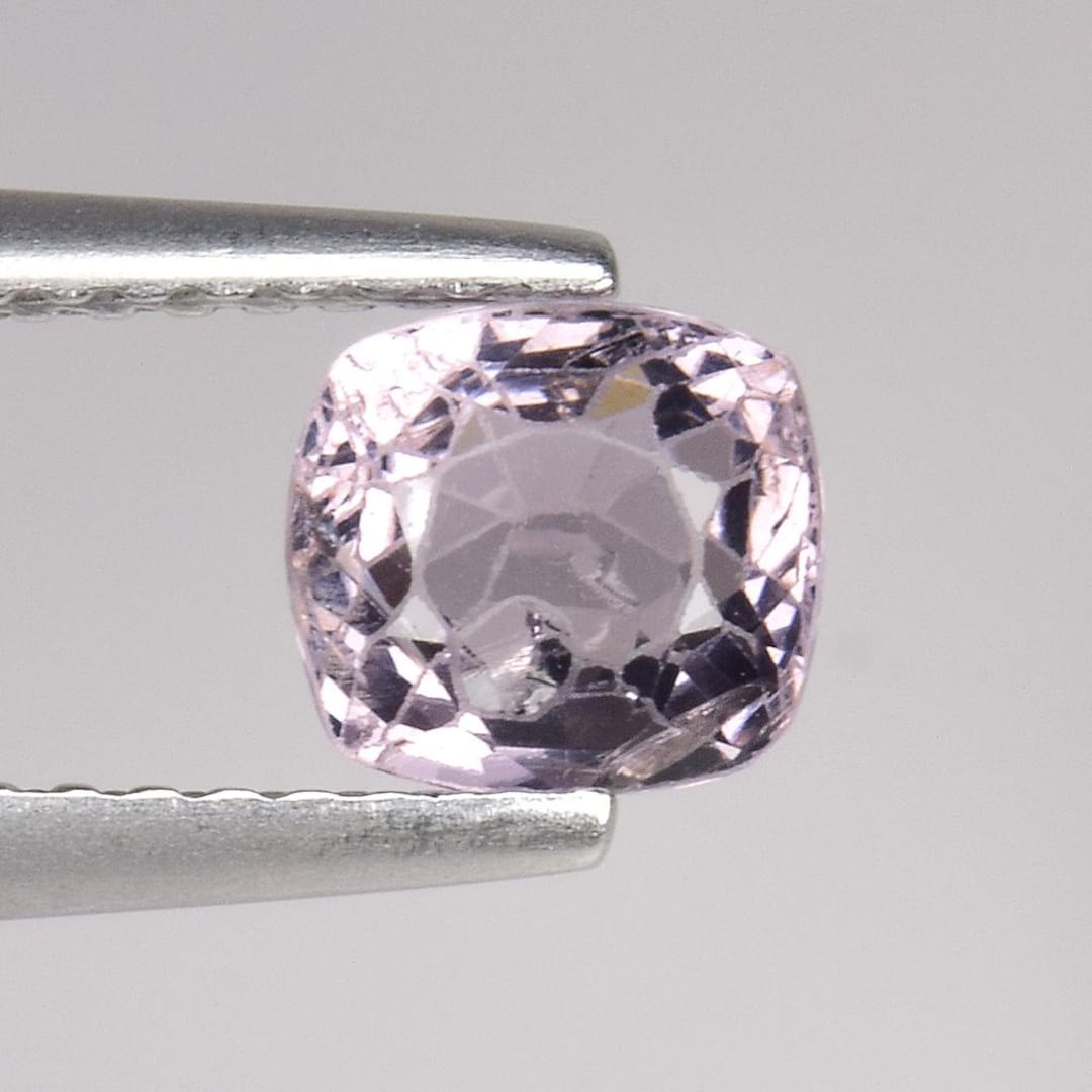0.90CT (5.9X5.5) 100% Natural Silver Grey Spinel Loose Gemstone - Etsy