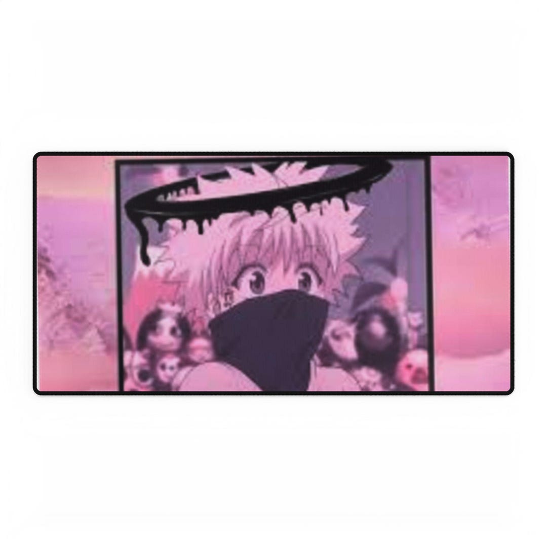 Killua Desk Mat, Hunter X Hunter Anime Mouse Pad, Anime Gaming Mat ...