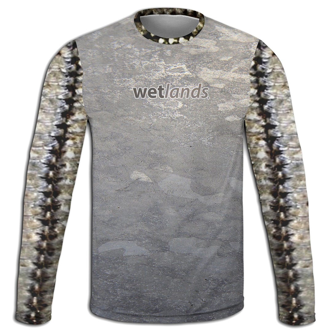 Silver Striper Scales - Unisex Sun Proof Long Sleeve or Short Sleeve ...