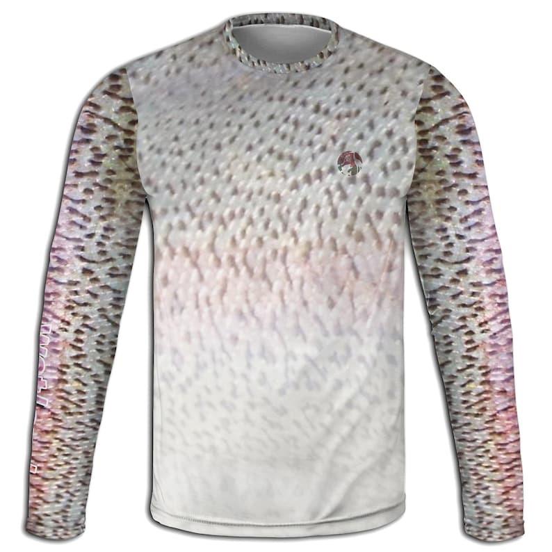 Brown Trout Scales - Unisex Sun Proof Long Sleeve or Short Sleeve ...