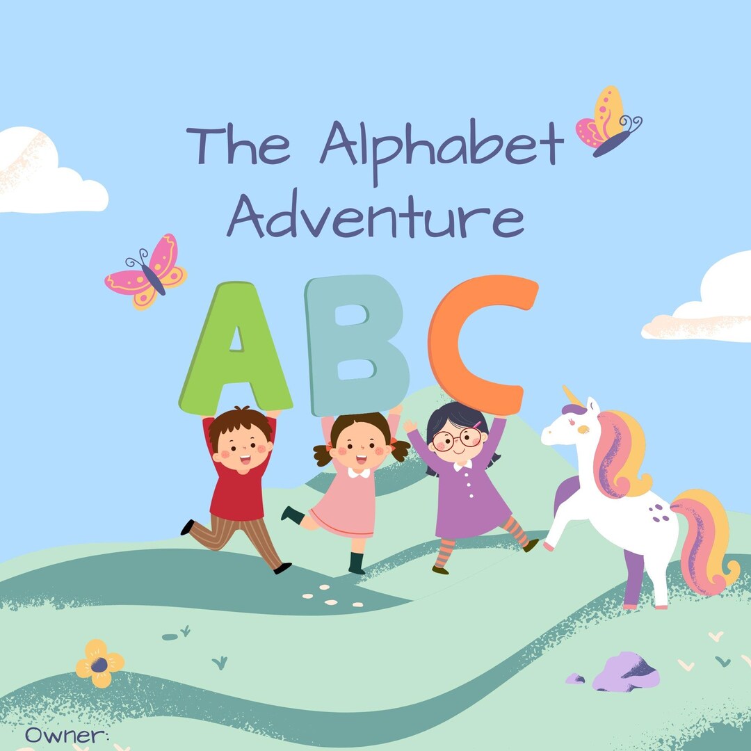 Kids Story Book, Alphabet Story Book, ABC Book - Etsy