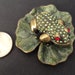 SALE How Adorable Enameled and Jeweled Frog Trinket or Pill Box From ...