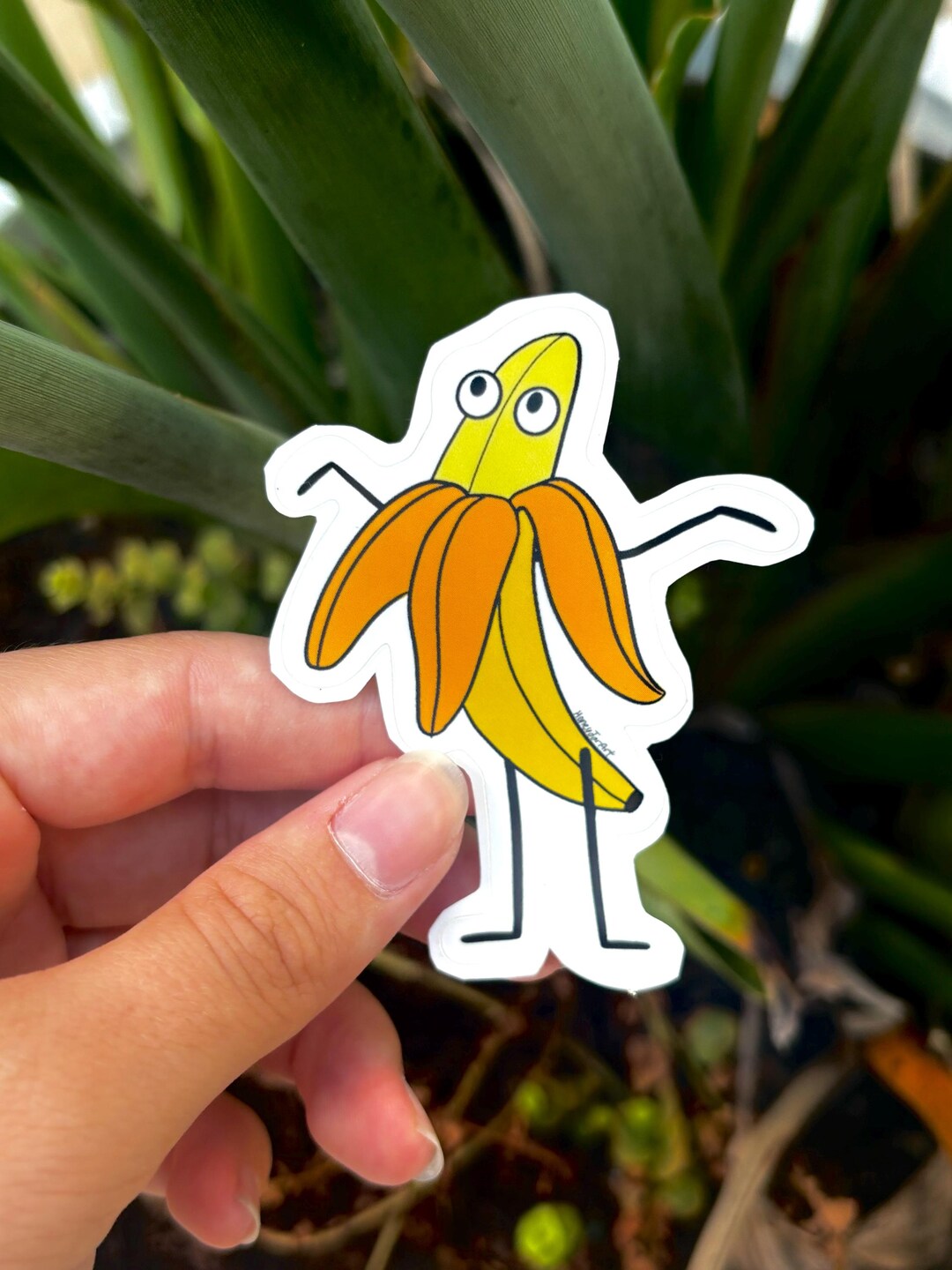 Banana Sticker/shrug/waterbottle Sticker/laptop Sticker/food/confused ...