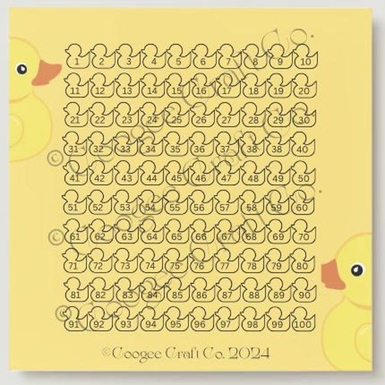 100 Mini Ducks Hunt - A Family Scavenger Hunt! - Etsy