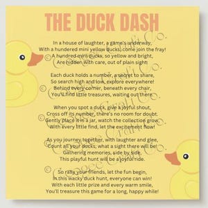 100 Mini Ducks Hunt - A Family Scavenger Hunt! - Etsy