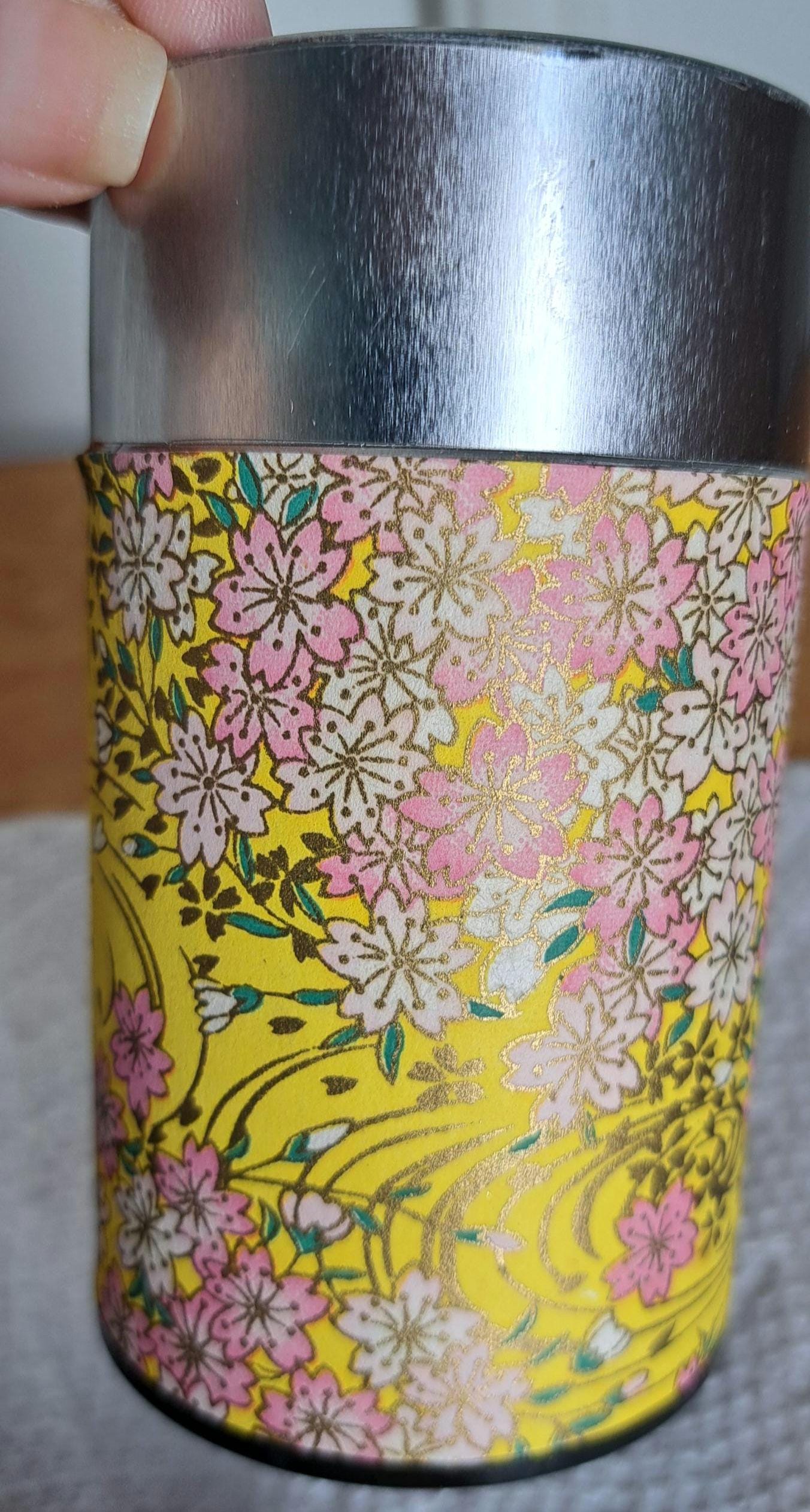 Washi Paper Tea Tins With Lids Set of Three - Etsy