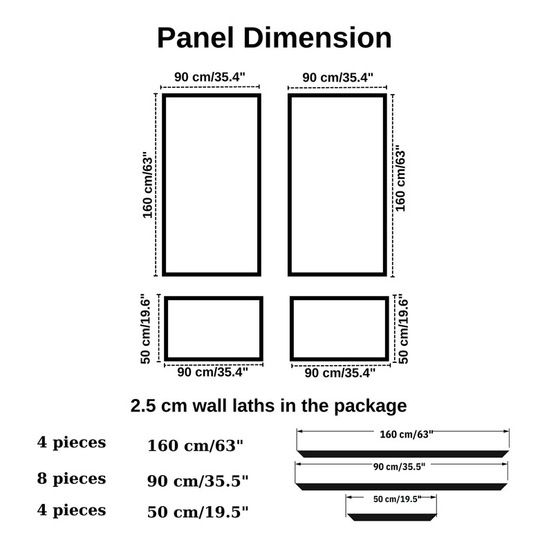 DIY Wall Cladding, Pre-cut Lined Wall Formwork, Easy Assembled Formwork ...