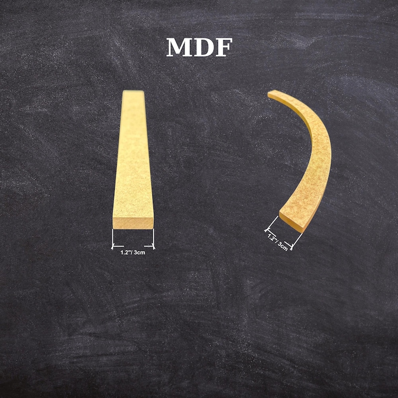 Modern MDF Wall Panel Kit – DIY Molding & Cnc-cut Minimalist Wall Frame ...