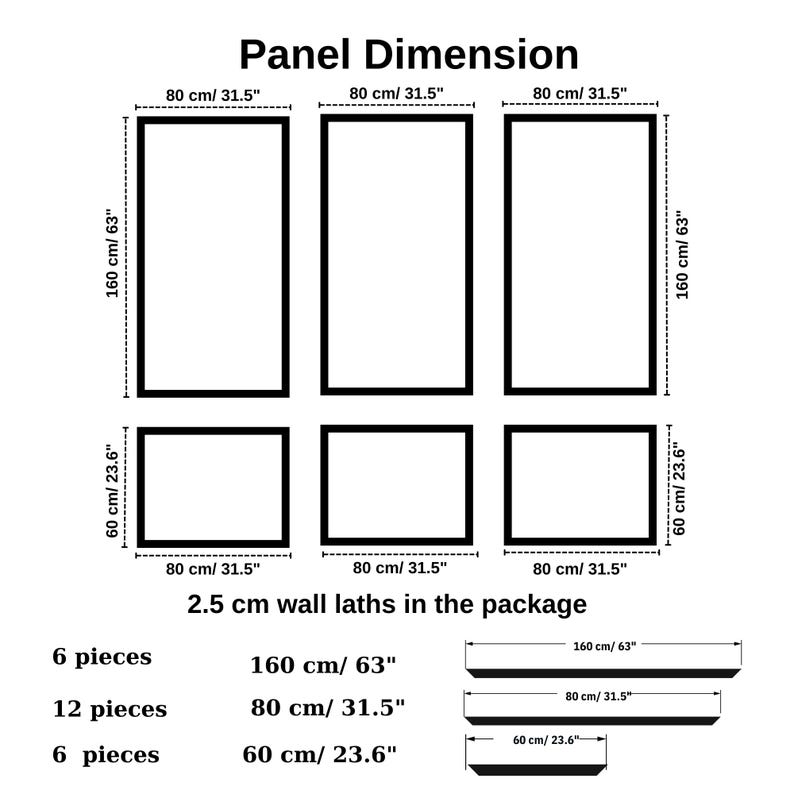 Do-it-yourself Wall Cladding, Pre-cut Lined Wall Formwork, Easy Install ...