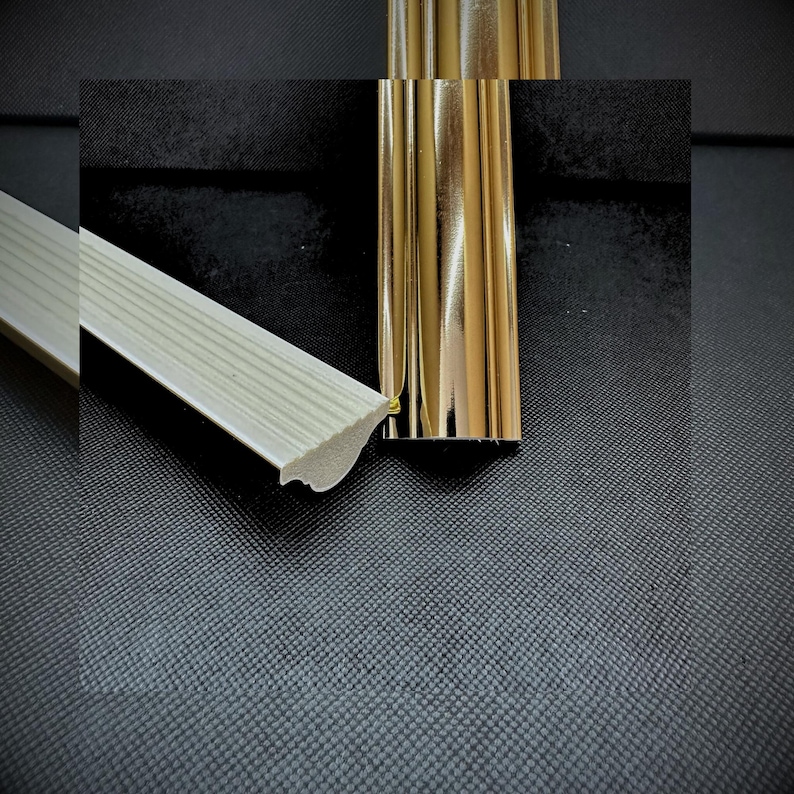 Gold Wall Molding Kit, DIY Pre-cut Paneling, Easy Install - Etsy