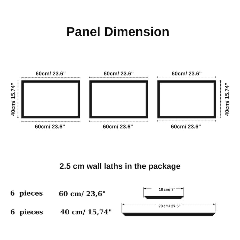 DIY Wall Molding Frame Kit: Easy Install Decorative Paneling - Etsy