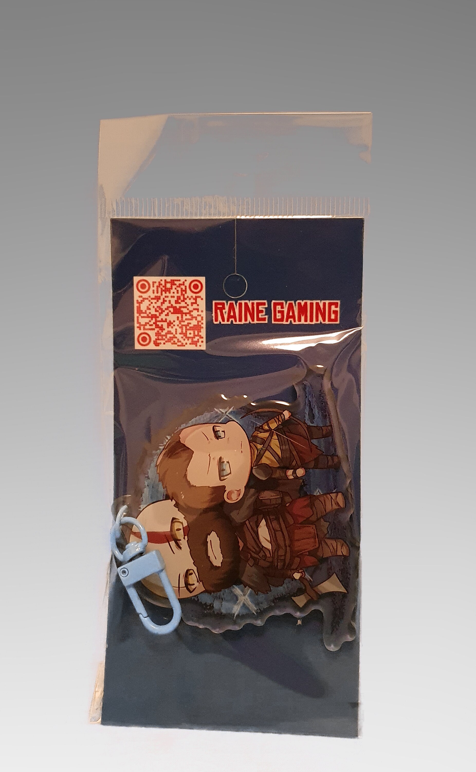 God of War Kratos Atrerus Chibi Atreus Ragnarok Keychain Collectable ...