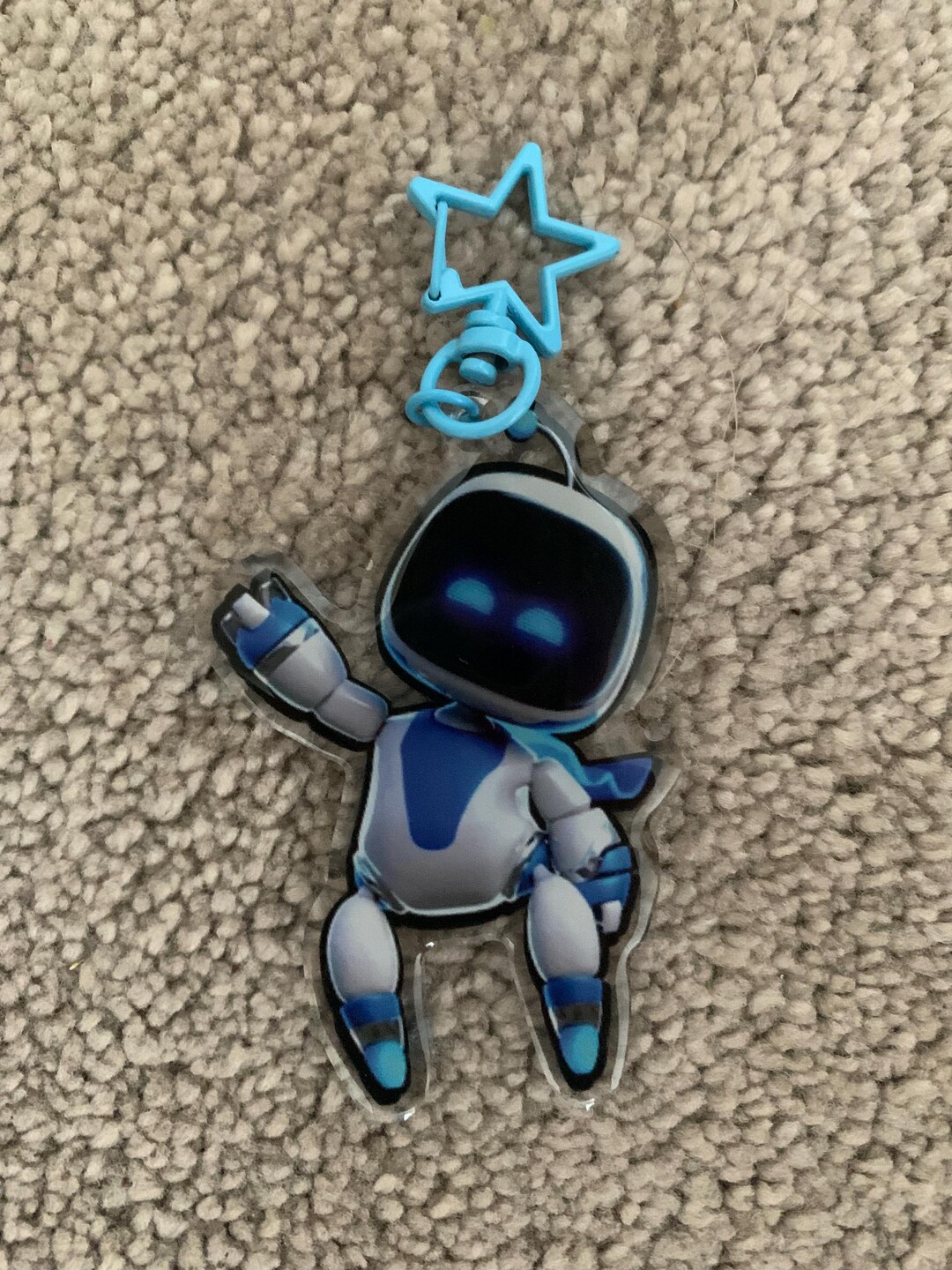 Robot Astro Bot Astrobot Playroom Chibi Keychain - Etsy