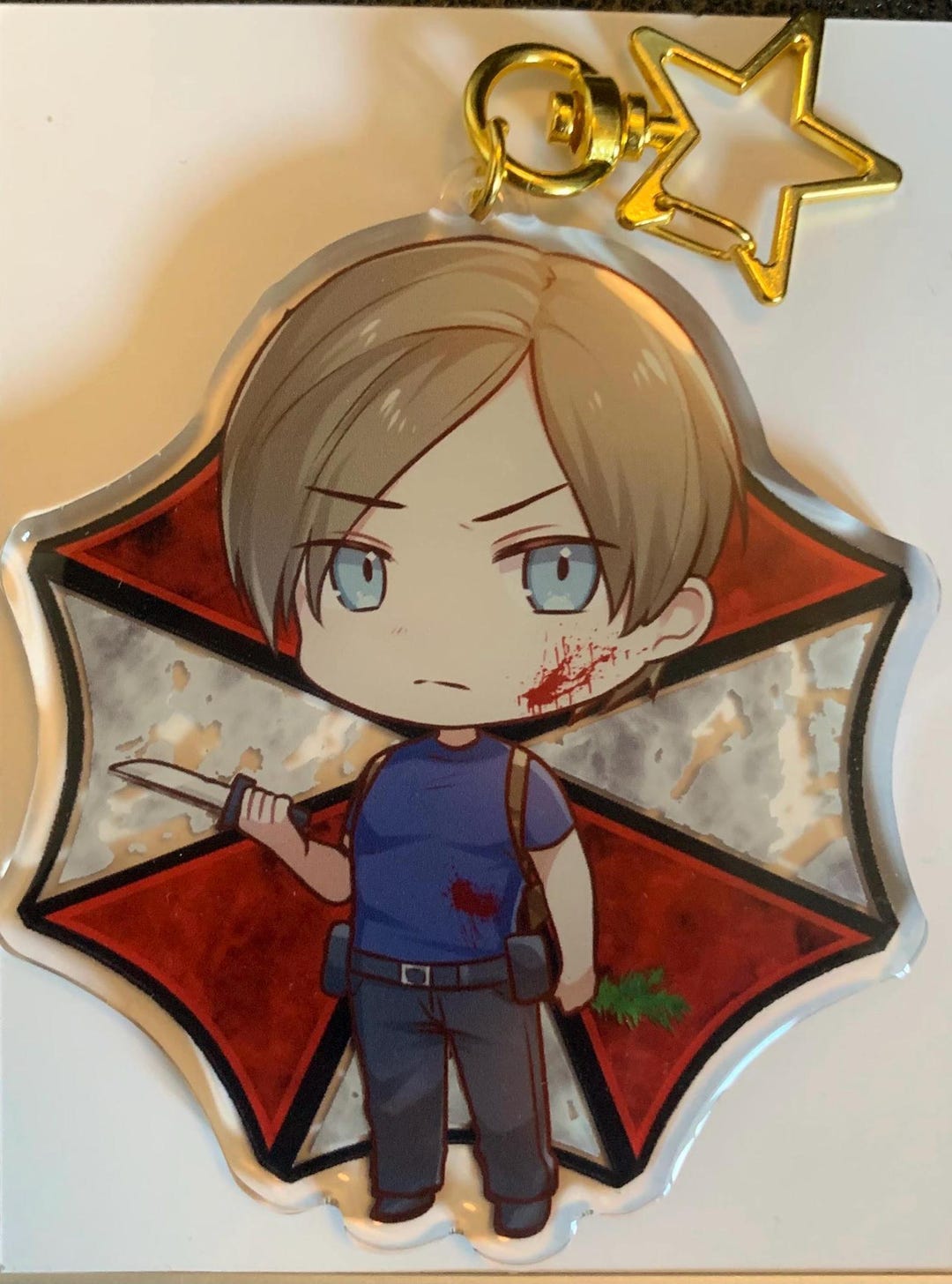 Leon S Kennedy Resident Evil Capcom Raine Gaming Chibi Collectible ...