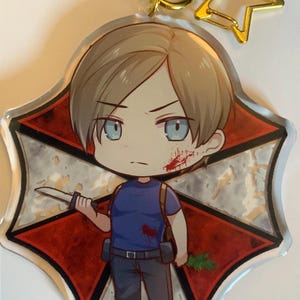 Leon S Kennedy Resident Evil Capcom Raine Gaming Chibi Collectible ...