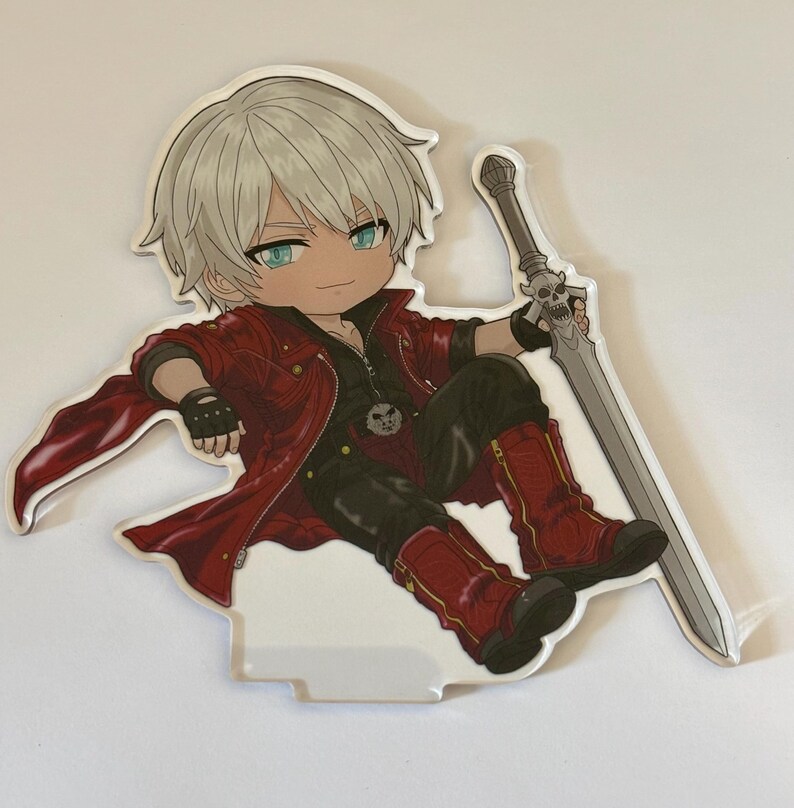 Dante Devil May Cry 4 Standee HUGE Raine Gaming Chibi Collectible ...