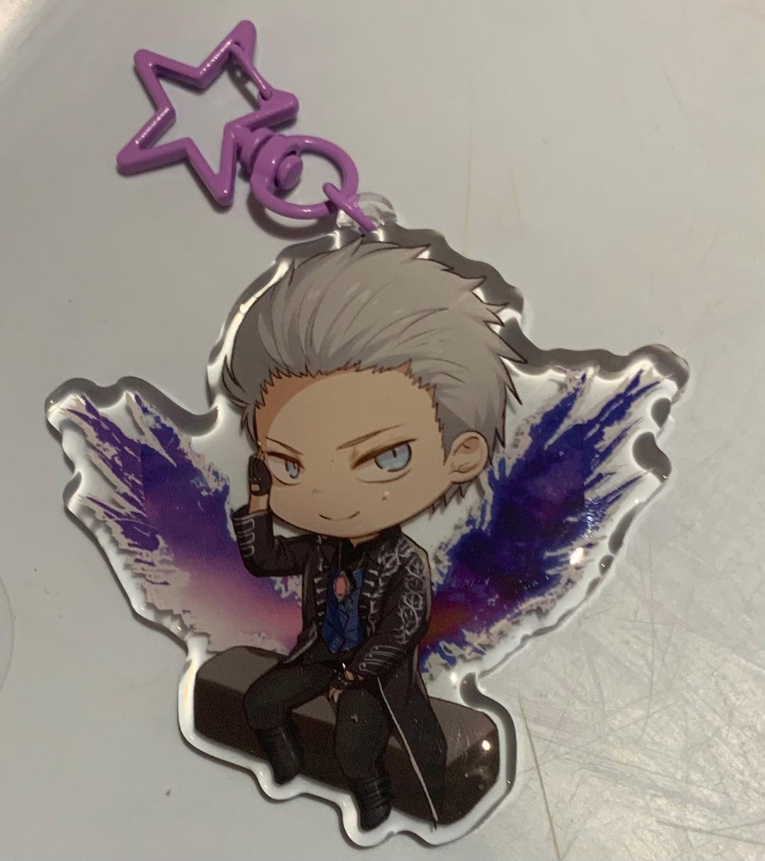 Vergil Devil May Cry Motivation Raine Gaming Sparda Brothers Chibi ...