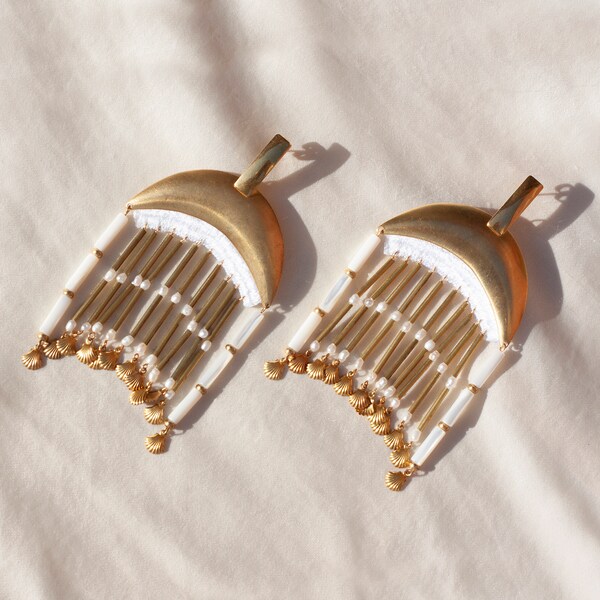 Brass Seashell Fan - Etsy