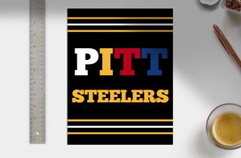 Pittsburgh Steelers Crochet Blanket PATTERN (SC) - Etsy