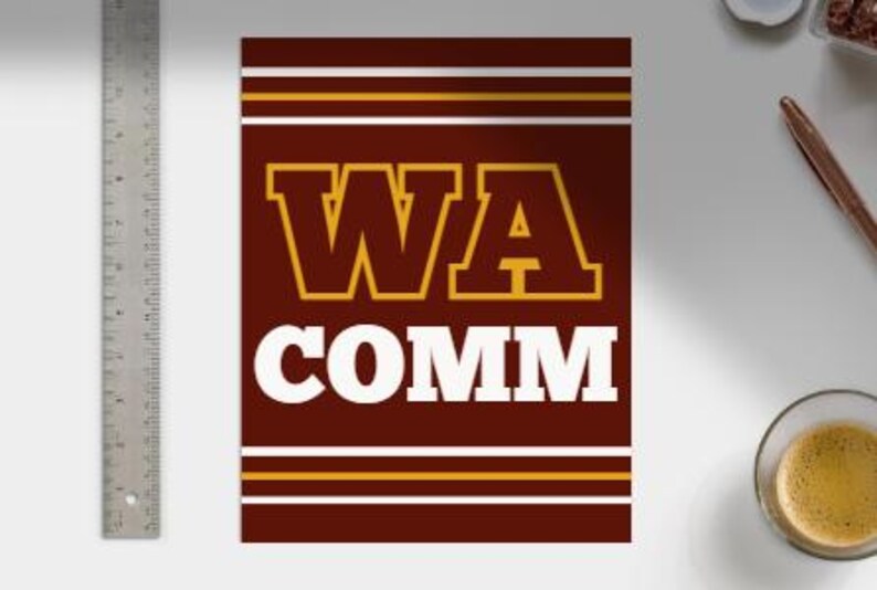 Washington Commanders Crochet Blanket PATTERN (SC) - Etsy
