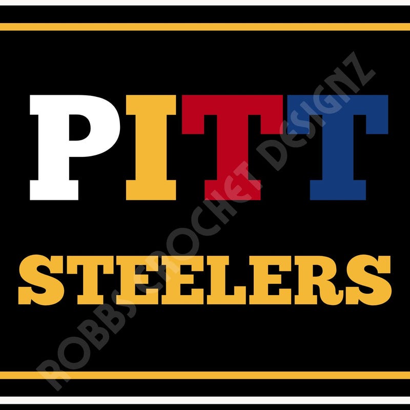 Steelers Crochet Pattern - Etsy