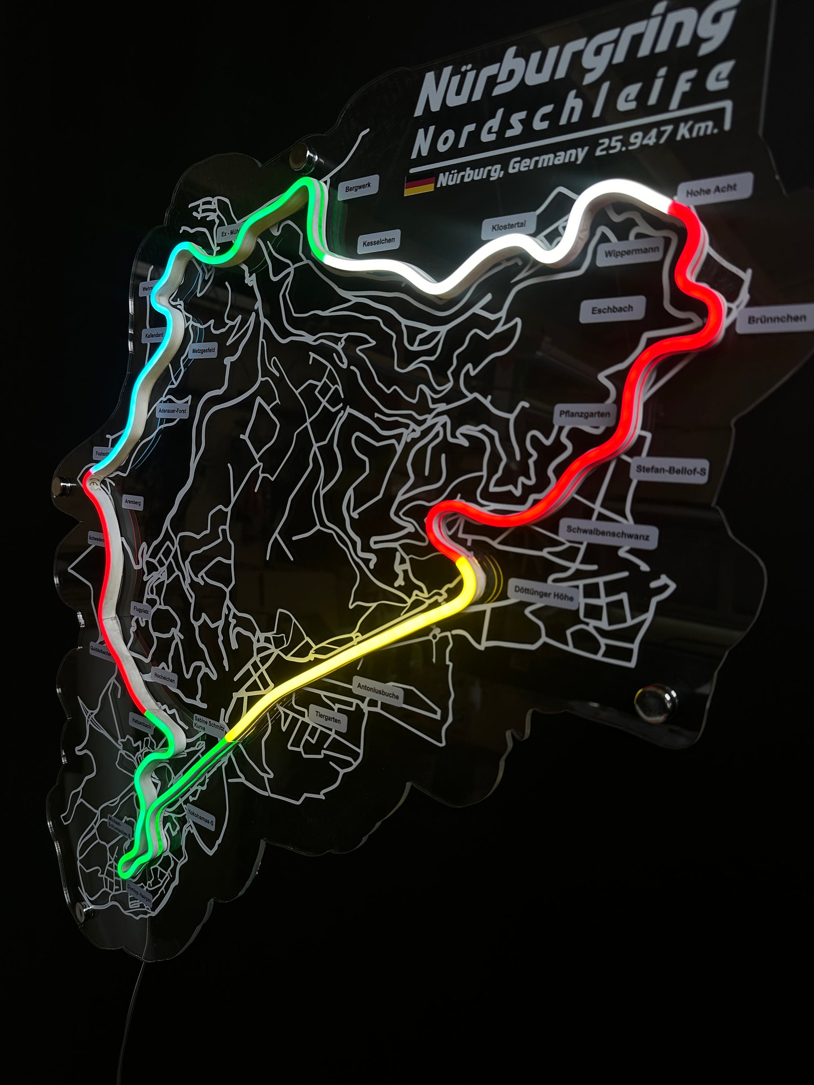 Neon Design Race Track | Neon Race Track | F1 Formula | Race Tracks ...