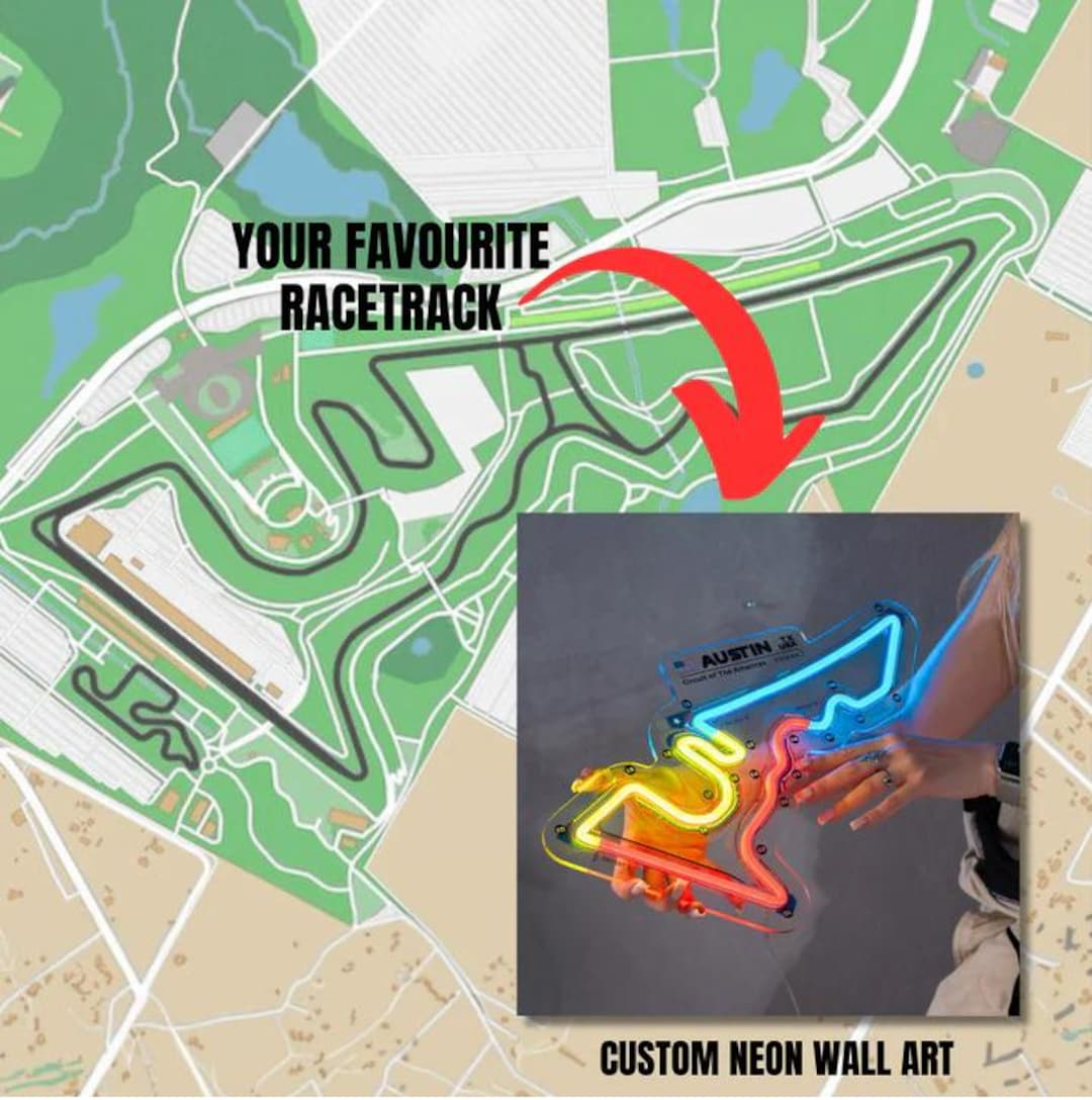 CUSTOM Neon Race Track | CUSTOM Neon Race Track | F1 Formula | Race ...