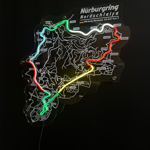 Neon Design Race Track | Neon Race Track | F1 Formula | Race Tracks ...