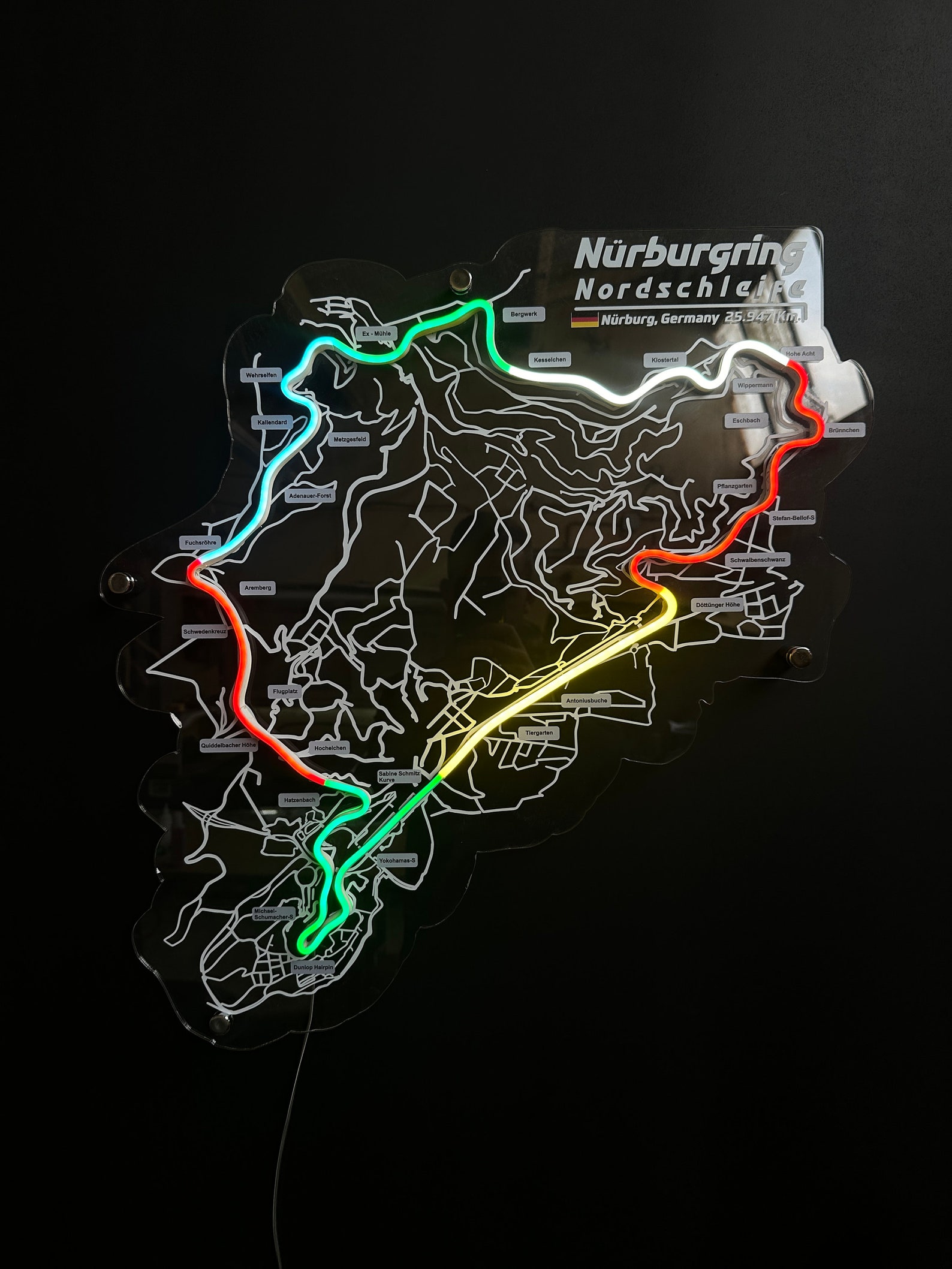 Neon Design Race Track | Neon Race Track | F1 Formula | Race Tracks ...