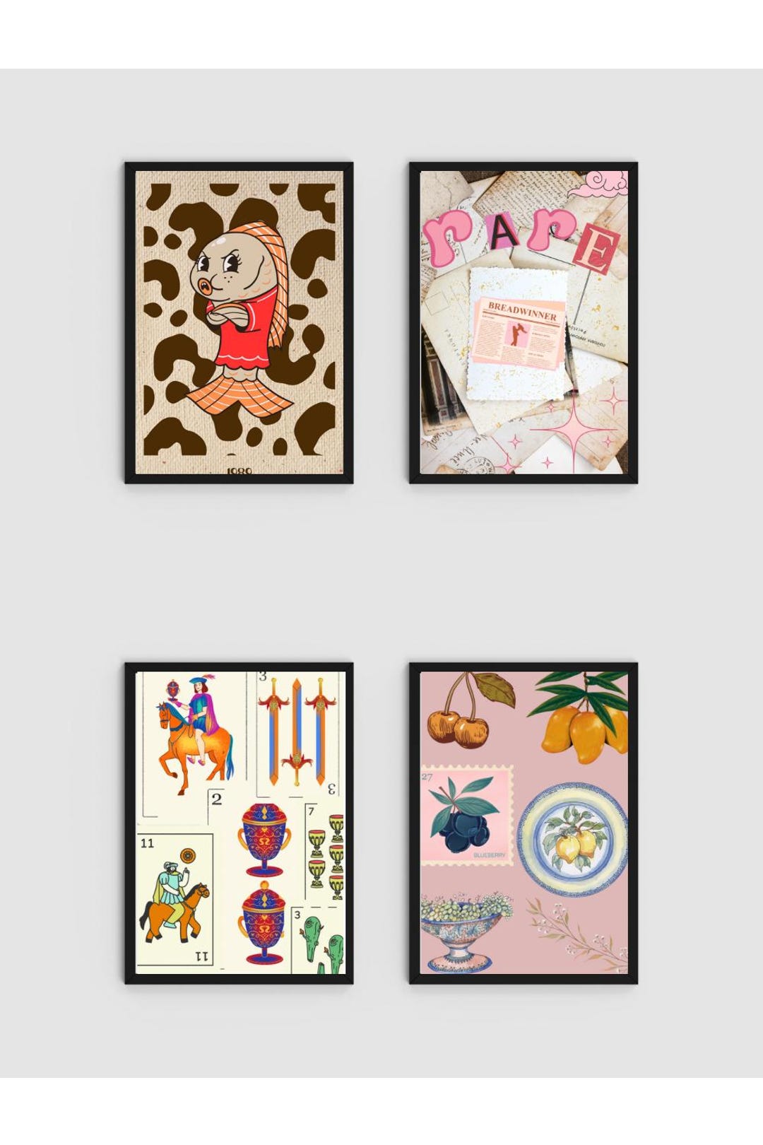35 Printable Digital Wall Art Files .retro/vintage. - Etsy