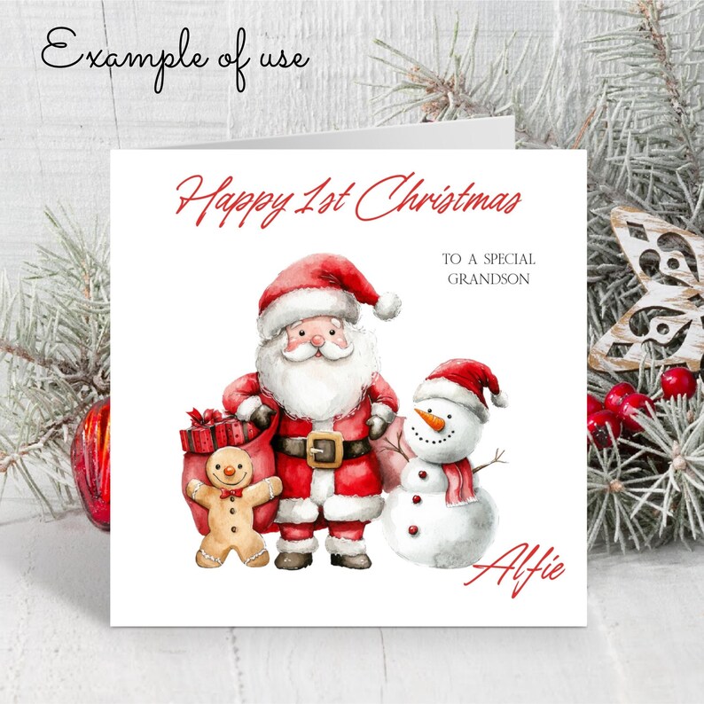 Santa & Snowman Christmas Clipart: Holiday PNG (commercial Use, Digital ...