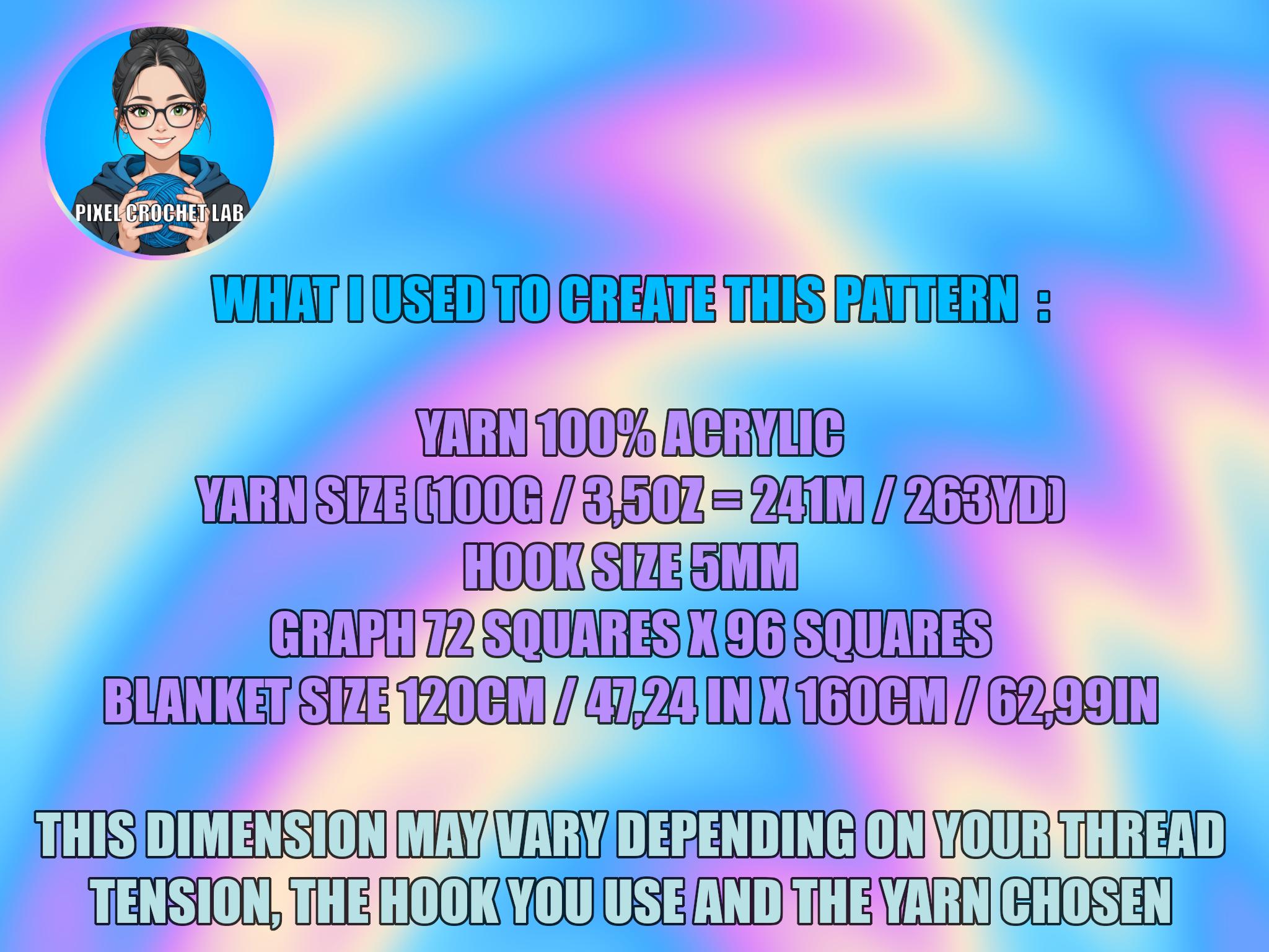 Tuxedo Cat C2C Blanket Crochet Pattern, Afghan Kitten Pattern ...