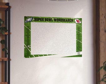 Printable Football Word Search Game - Etsy