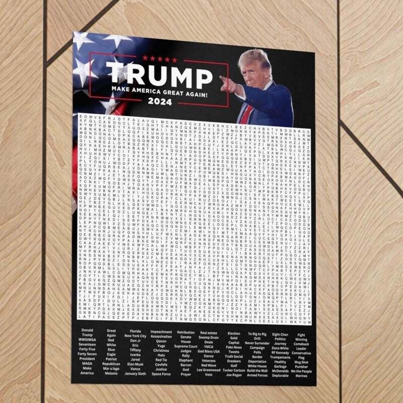 Donald Trump Puzzle - Etsy