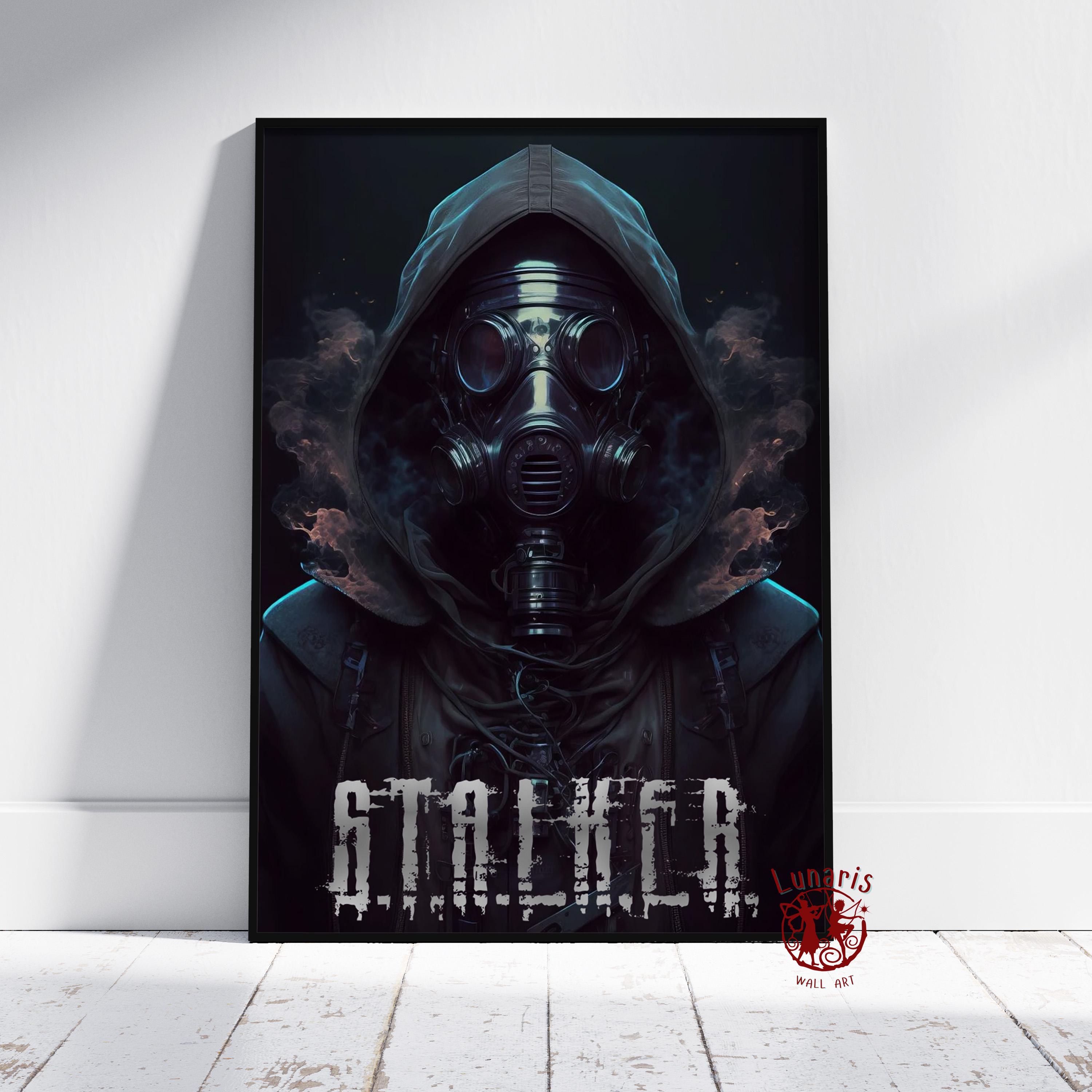 Stalker Poster | Shadow of Chernobyl Wall Art | Unframed Canvas Print ...