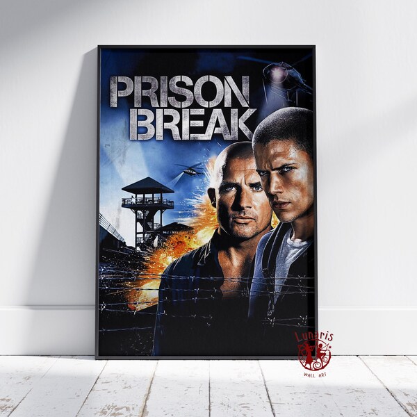 Prison Break Poster Wentworth Miller - Etsy
