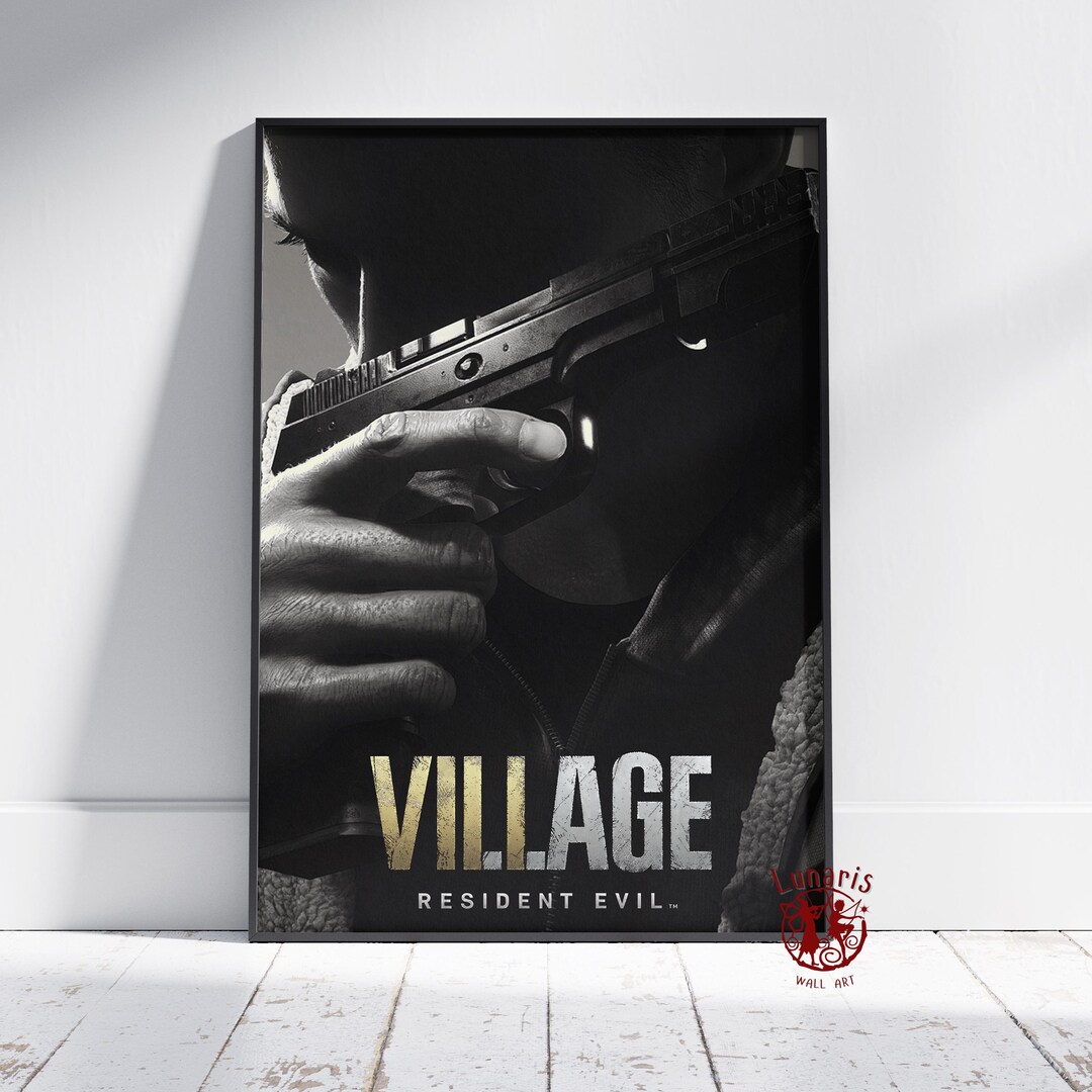 Resident Evil Village Poster | Alcina Dimitrescu Wall Art | Unframed ...