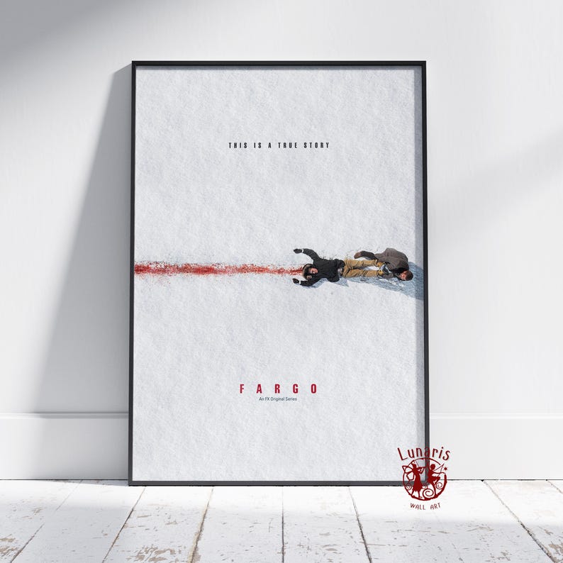 Fargo Poster | Lester Nygaard Wall Art | Unframed Canvas Print | Gift ...