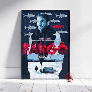 Fargo Poster | Lester Nygaard Wall Art | Unframed Canvas Print | Gift ...
