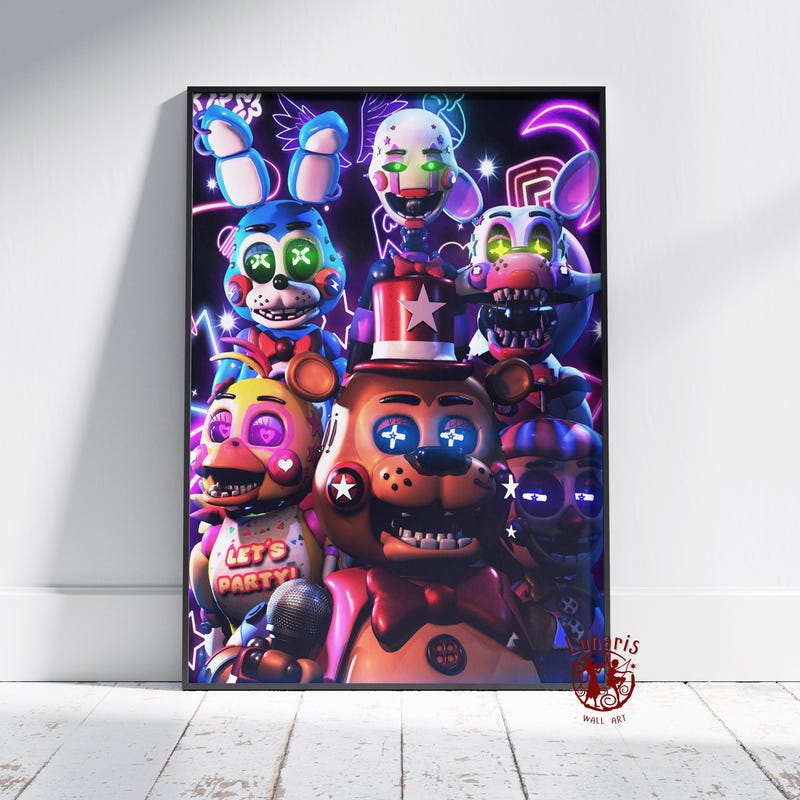 Five Nights at Freddy';s Posters - Etsy