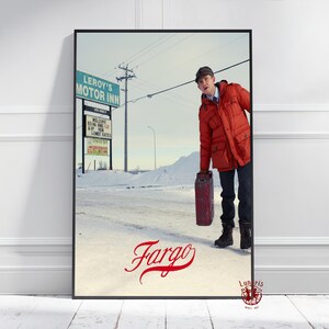 Fargo Poster Lester Nygaard Wall Art Unframed Canvas Print Gift TV Show ...