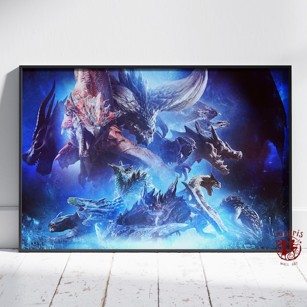Monster Hunter Poster - Etsy