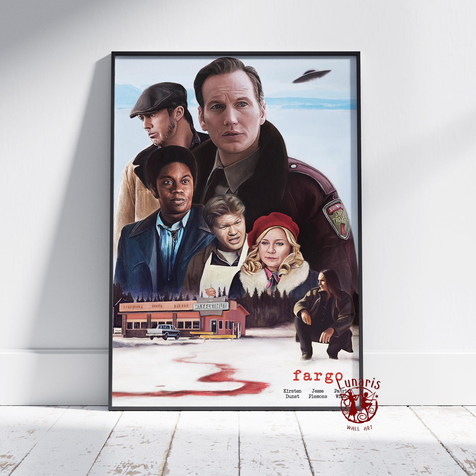 Fargo Poster | Lester Nygaard Wall Art | Unframed Canvas Print | Gift ...