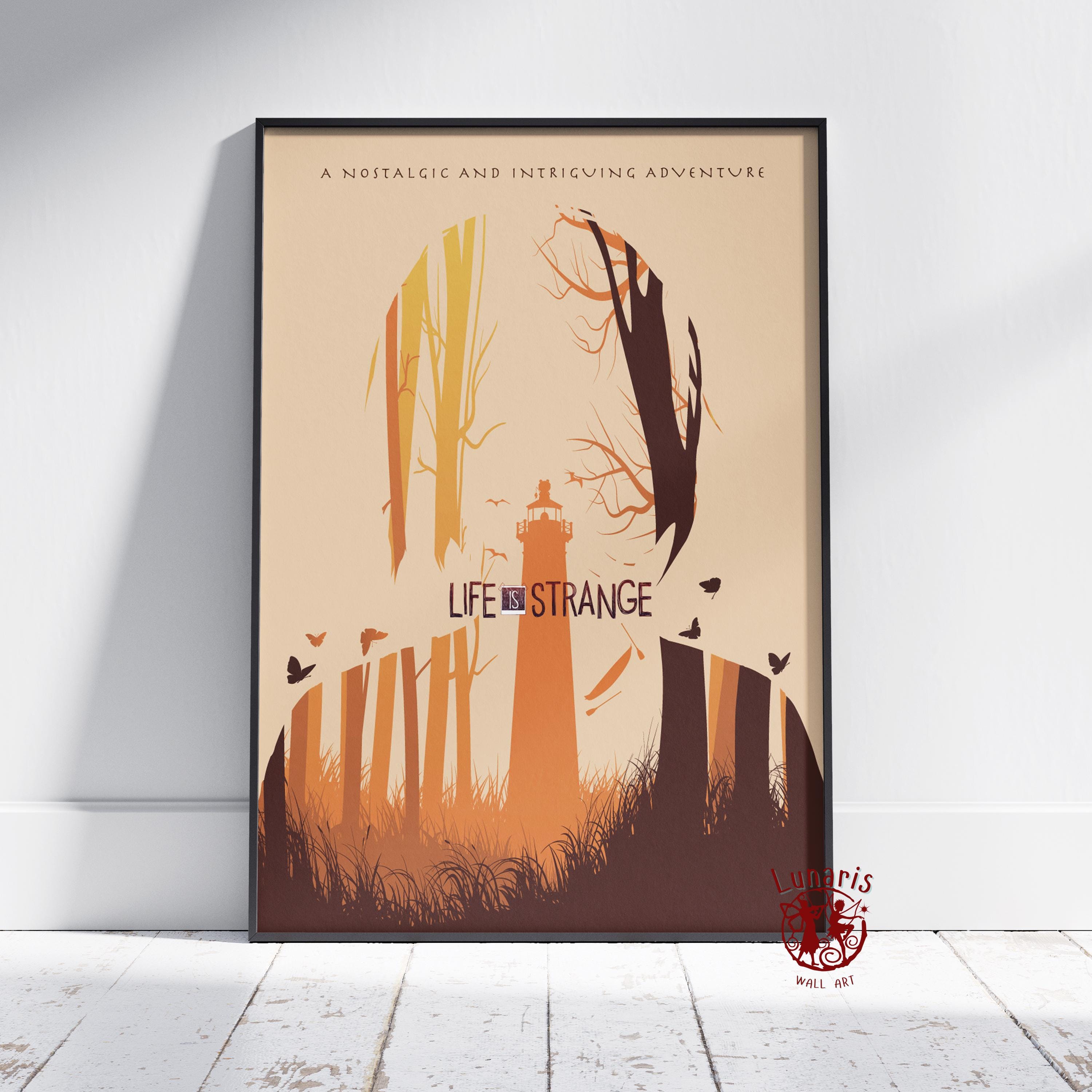 Life is Strange Poster Max and Chloe Wall Art Unframed Canvas Print ...