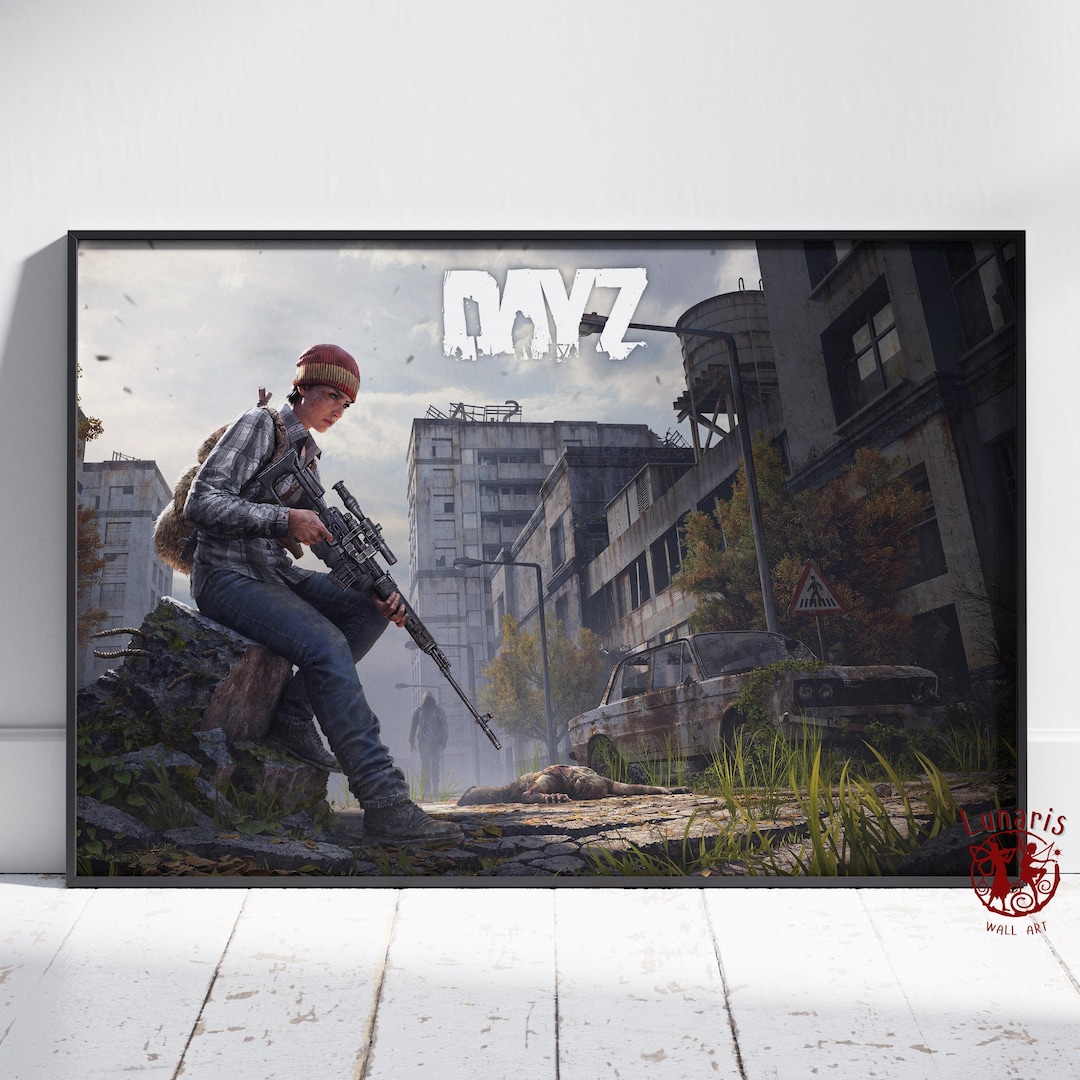 Dayz Poster Survival Game Wall Art Unframed Canvas Print Gift Game ...