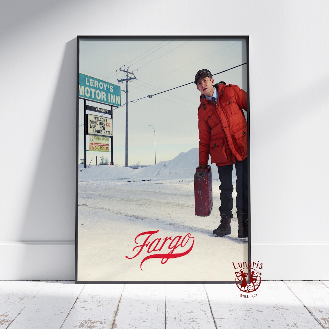 Fargo Poster | Lester Nygaard Wall Art | Unframed Canvas Print | Gift ...